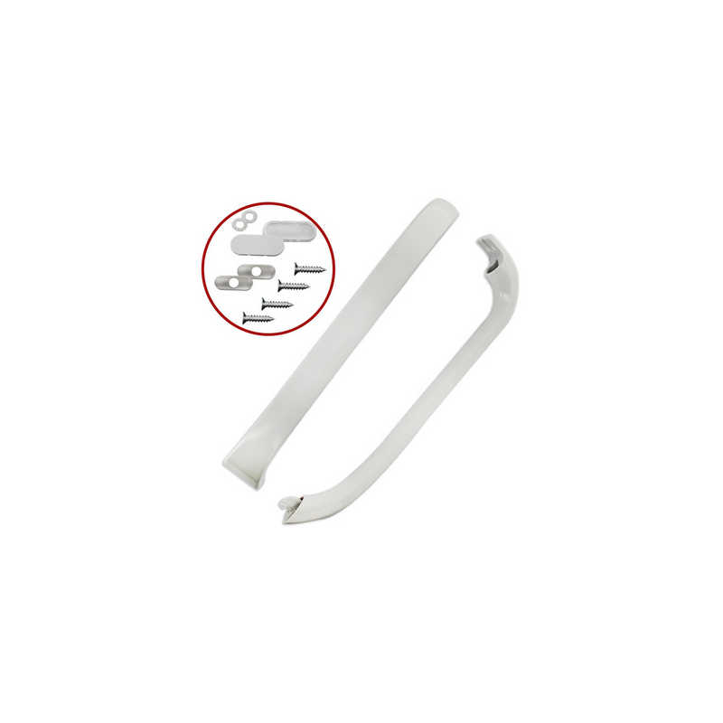 BOSCH Χειρολαβή λευκή πόρτας ψυγείου PITSOS/SIEMENS/BOSCH PSXIR0011...